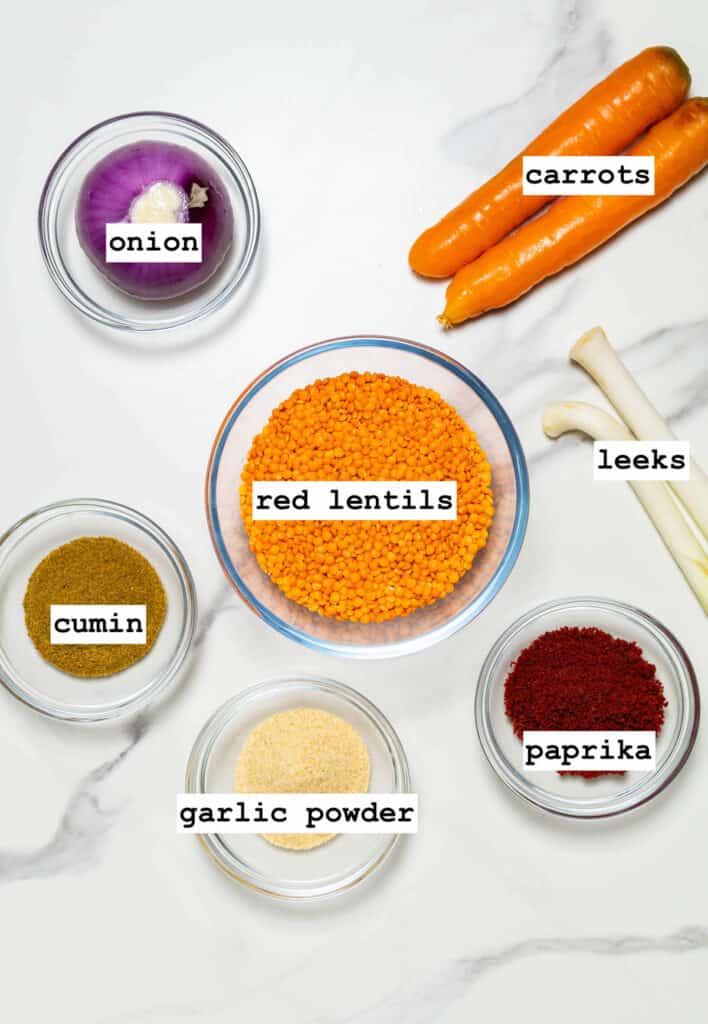 Super Easy Instant Pot Red Lentil Soup - Ambitious Foodie