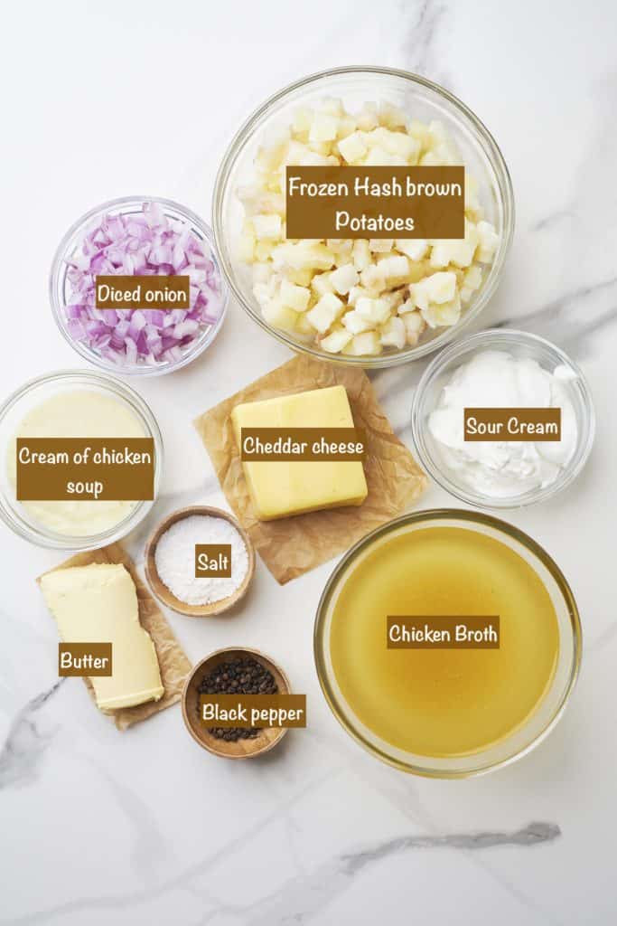 Easy Hash Brown Potato Soup (With Frozen Hash Browns) - Ambitious Foodie