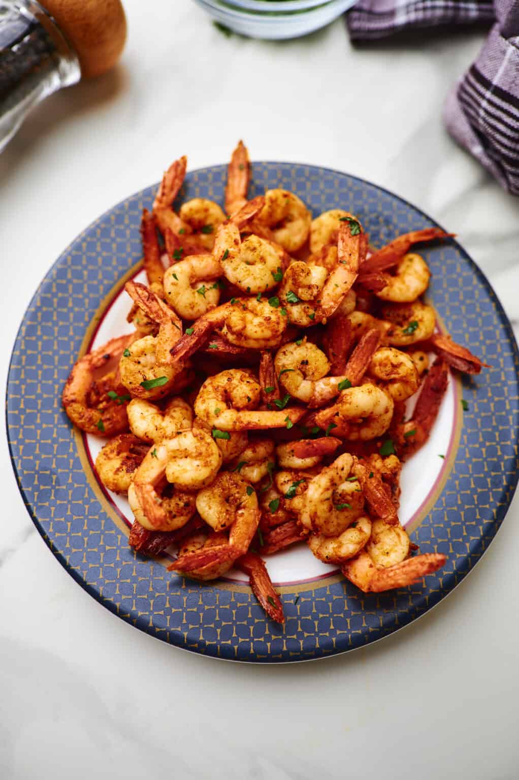 Easy Pan Seared Shrimp (Cast Iron Shrimp!) - Ambitious Foodie