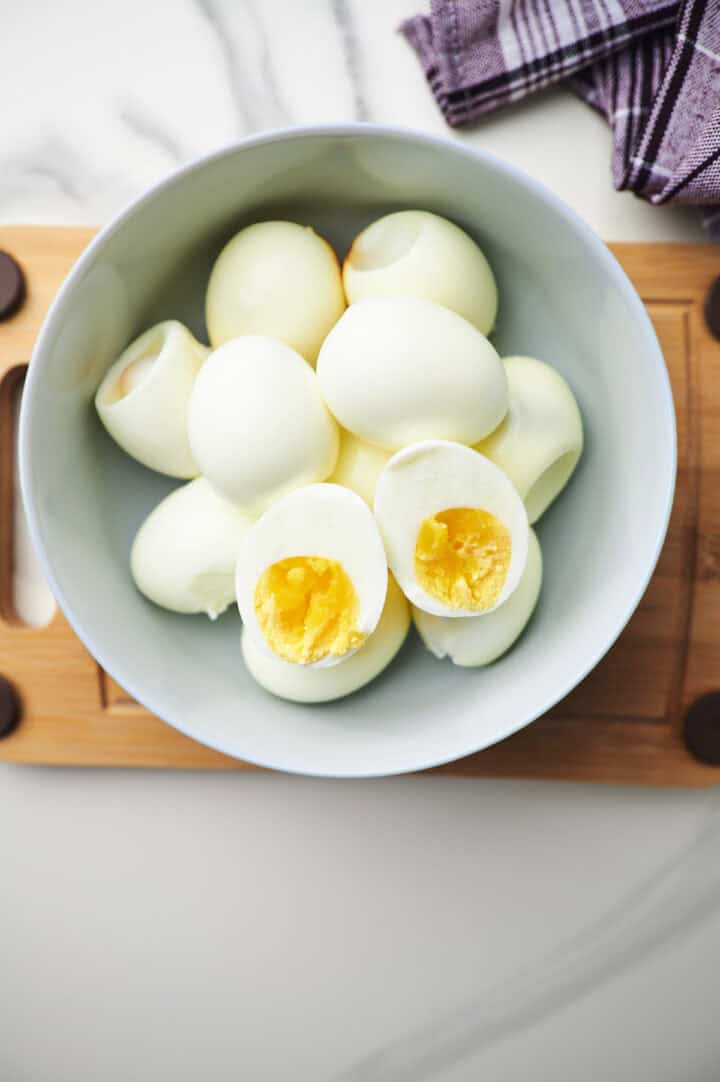 Baked Hard Boiled Eggs in the Oven (Perfect!) - Ambitious Foodie