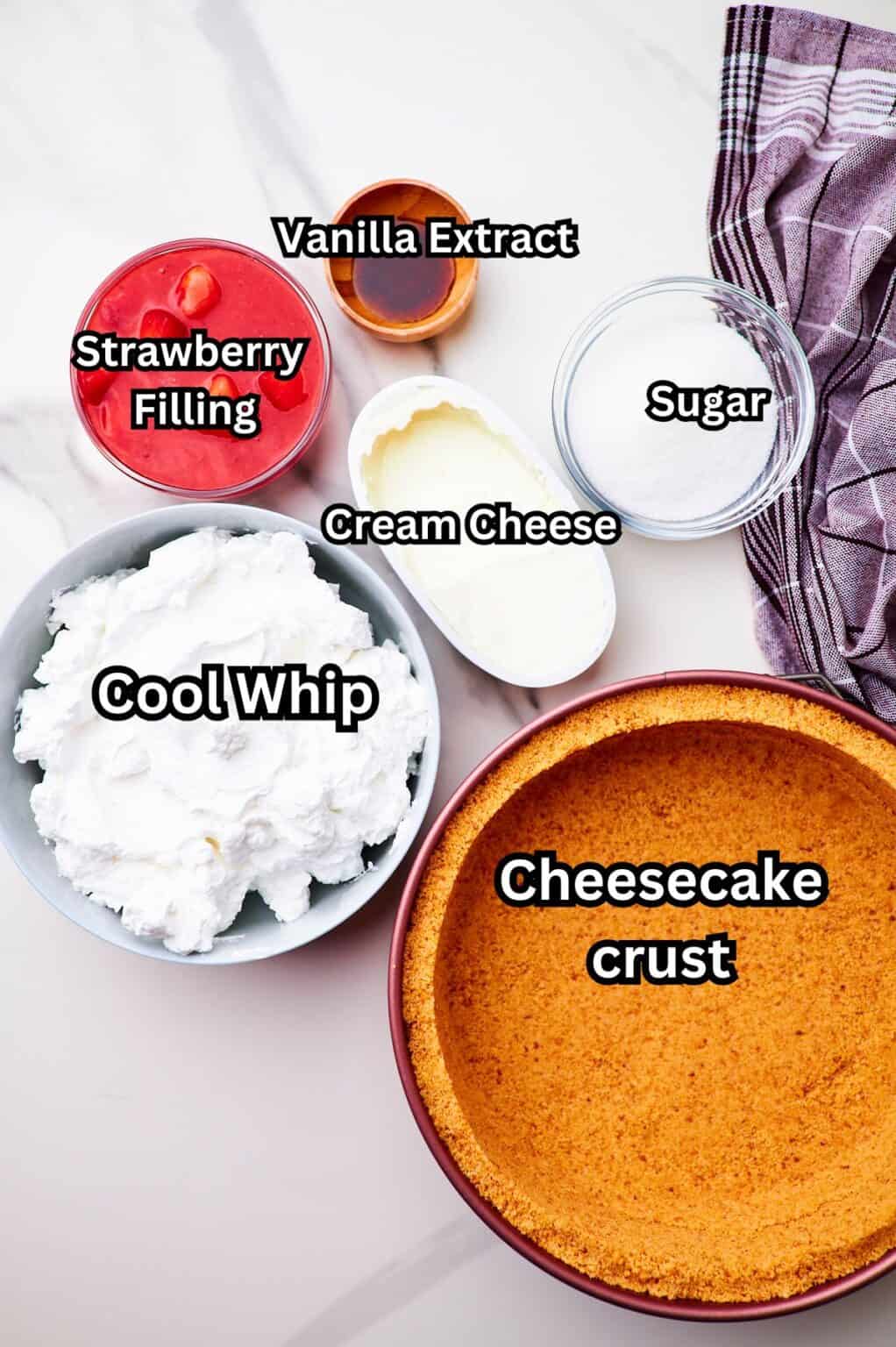 No-Bake Cheesecake with Cool Whip Recipe - Ambitious Foodie