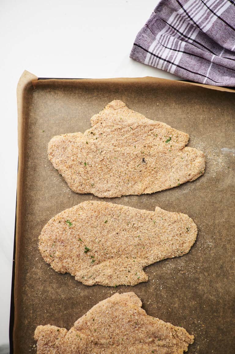 Easy Oven Baked Chicken Cutlets (CRISPY!) - Ambitious Foodie