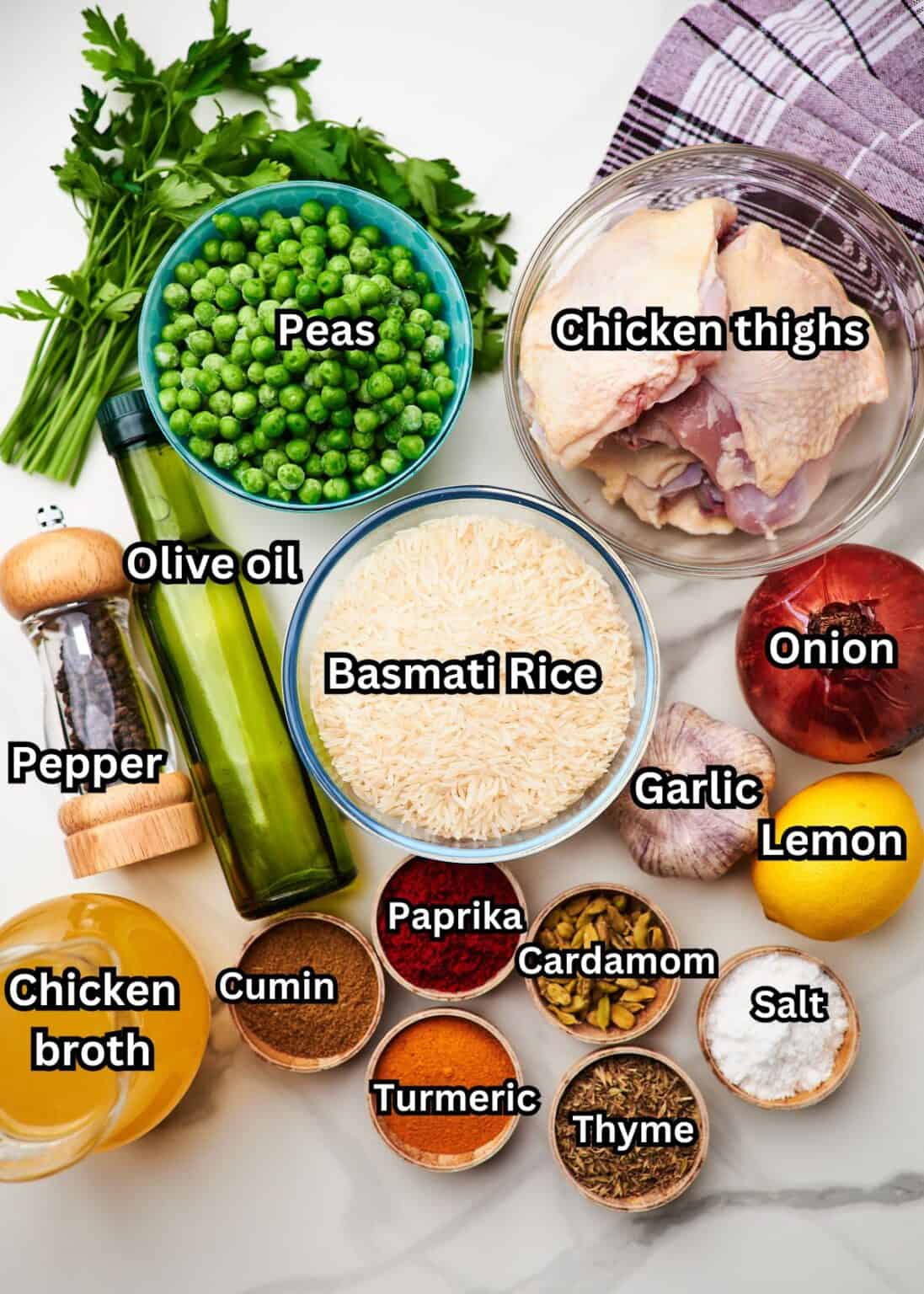 One Pot Chicken And Yellow Rice Recipe - Ambitious Foodie