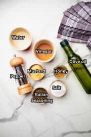 The BEST Italian Sub Dressing - Ambitious Foodie