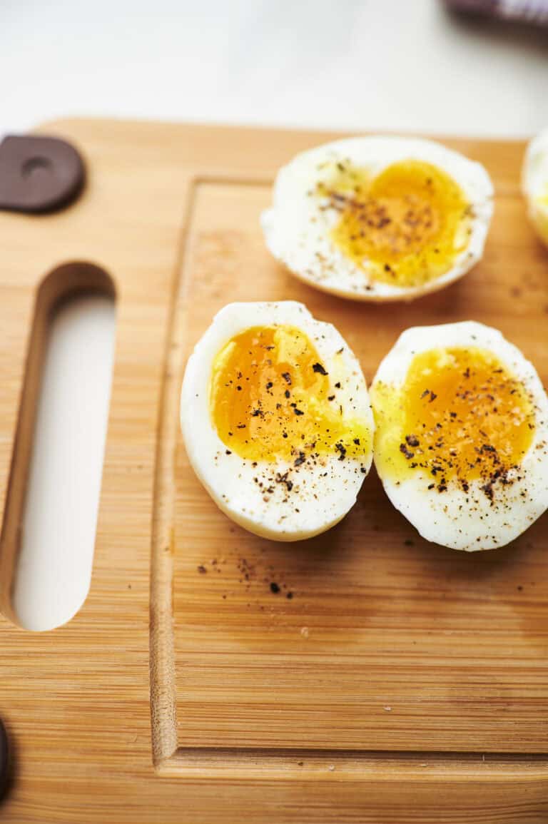 How to Make Perfect Jammy Eggs (Perfect Everytime!) - Ambitious Foodie