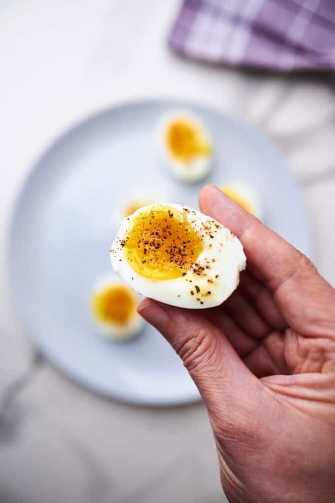 How to Make Perfect Jammy Eggs (Perfect Everytime!) - Ambitious Foodie