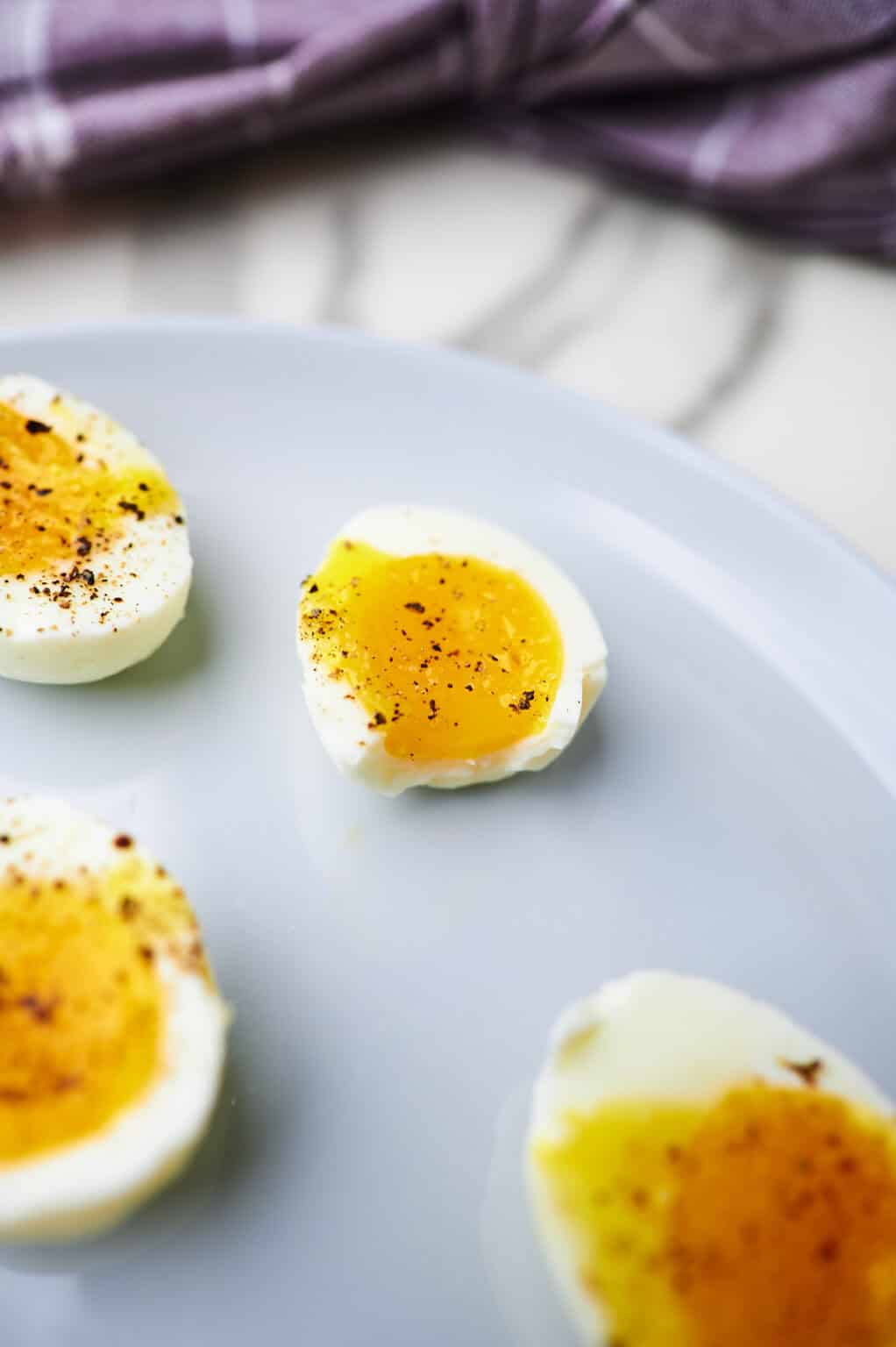 How to Make Perfect Jammy Eggs (Perfect Everytime!) - Ambitious Foodie